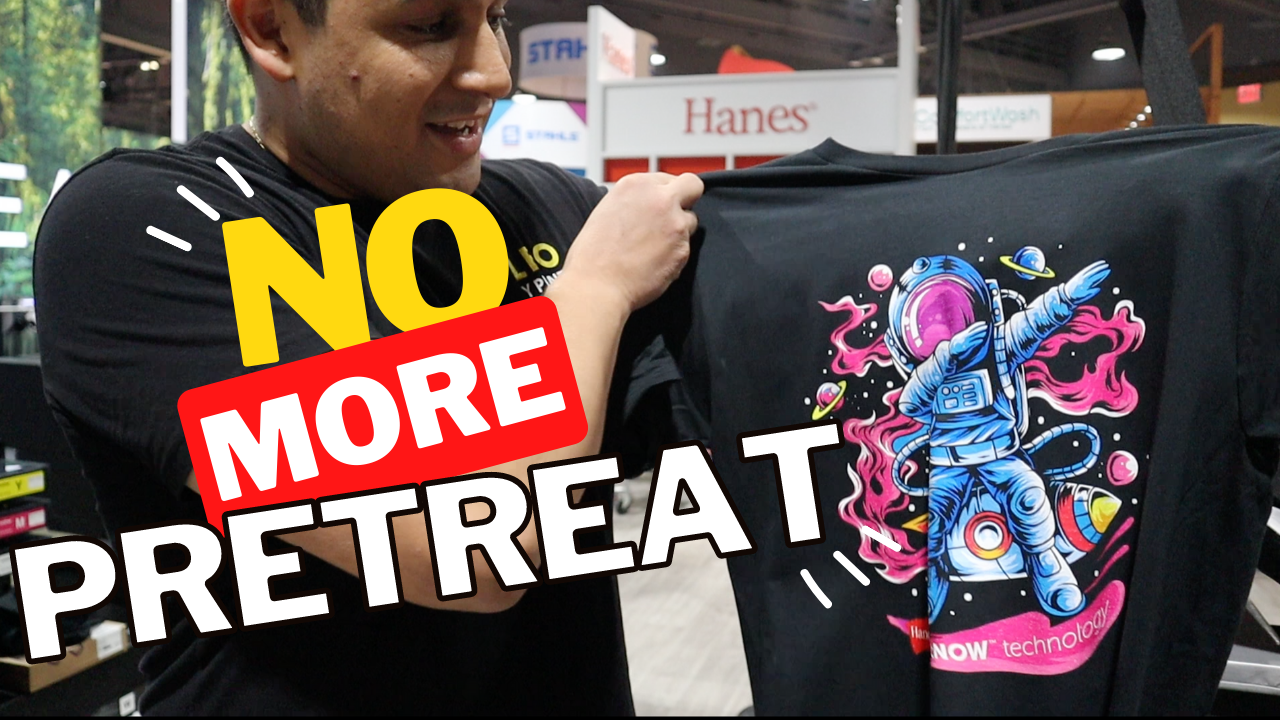 No More Pretreating with the Hanes PrintNow Perfect Tee